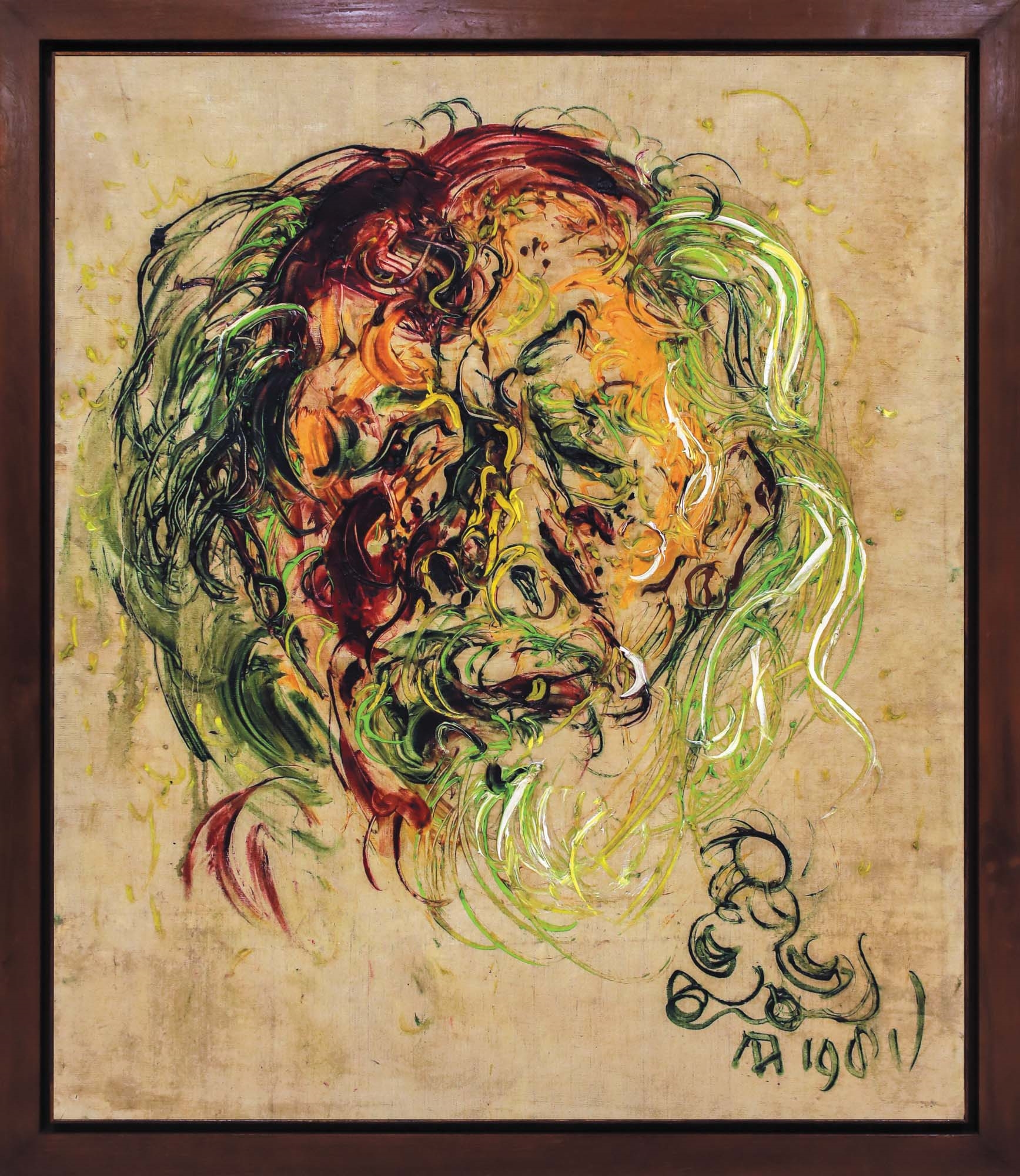 Affandi | AFFANDI | Self Portrait I (Potret Diri I), 1981 (1981 ...