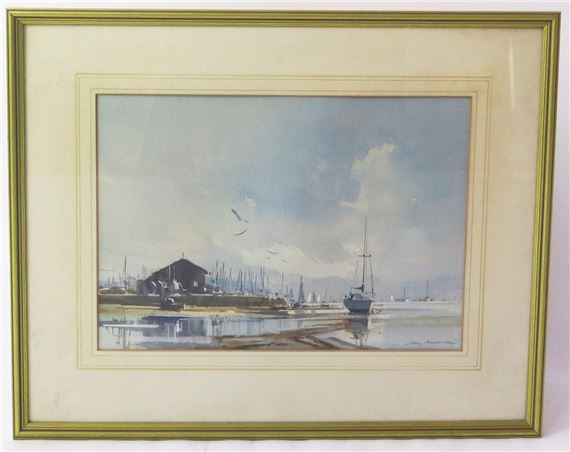 Ray Balkwill | River Exe at Exmouth (1994) | MutualArt