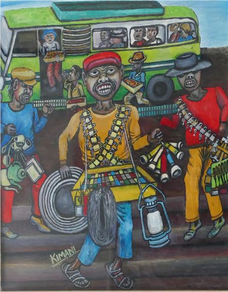 David Kimani | 13 Artworks at Auction | MutualArt