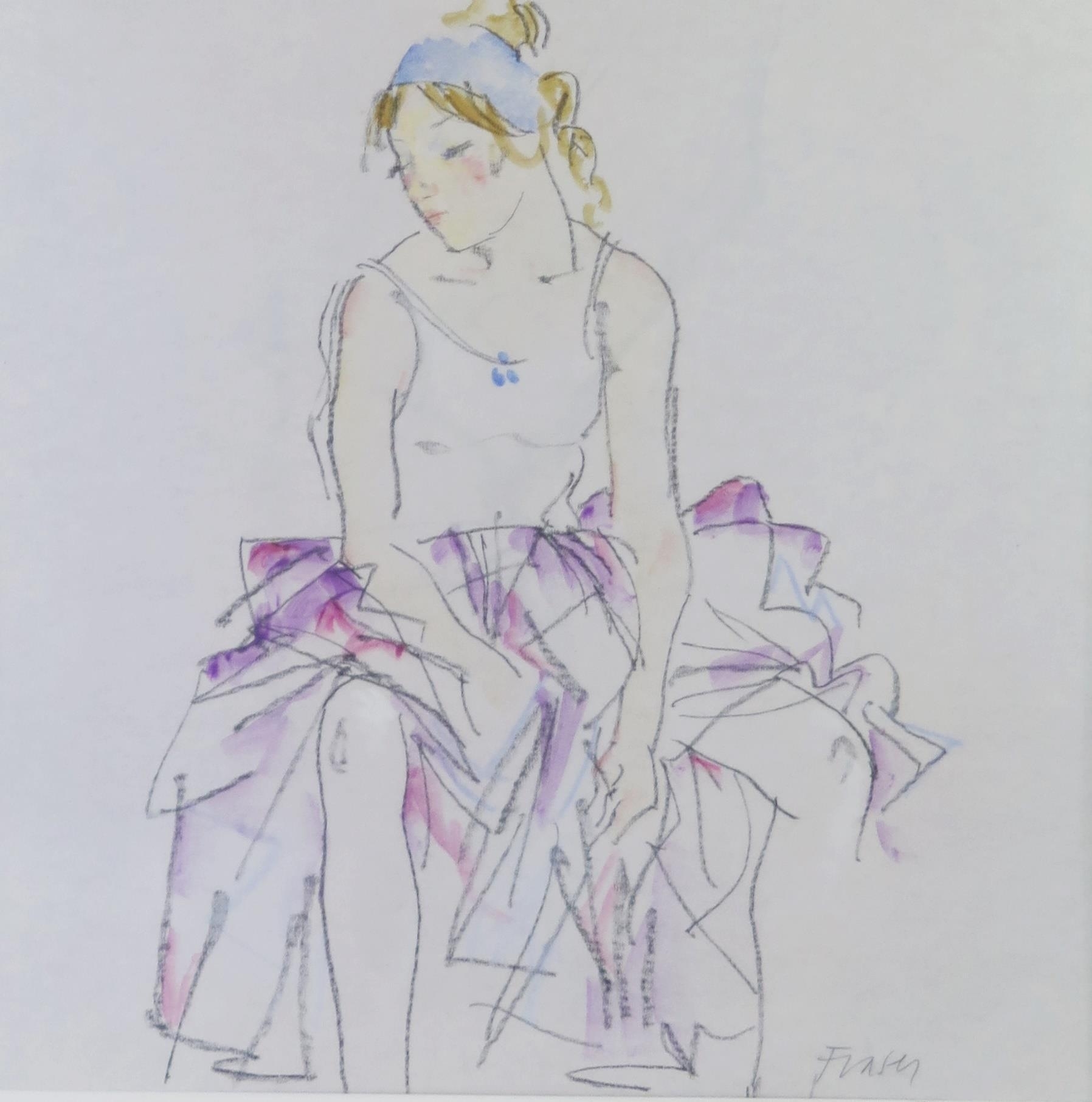 Donald Hamilton Fraser | Seated Ballerina | MutualArt