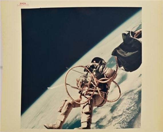 H. White | Ed White Space-Walk EVA NASA Red Number Photo | MutualArt