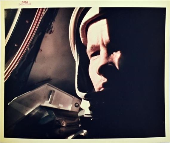 H. White | Edward H. White NASA Red Number First Space Photo | MutualArt