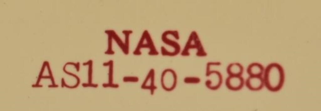 Buzz Aldrin | Apollo 11 Buzz Aldrin's Footprint NASA Red Number | MutualArt