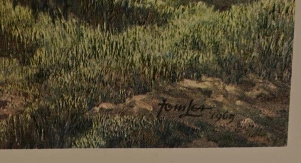 R. Smith | Tom Lea Texas Ranger Print (1965) | MutualArt