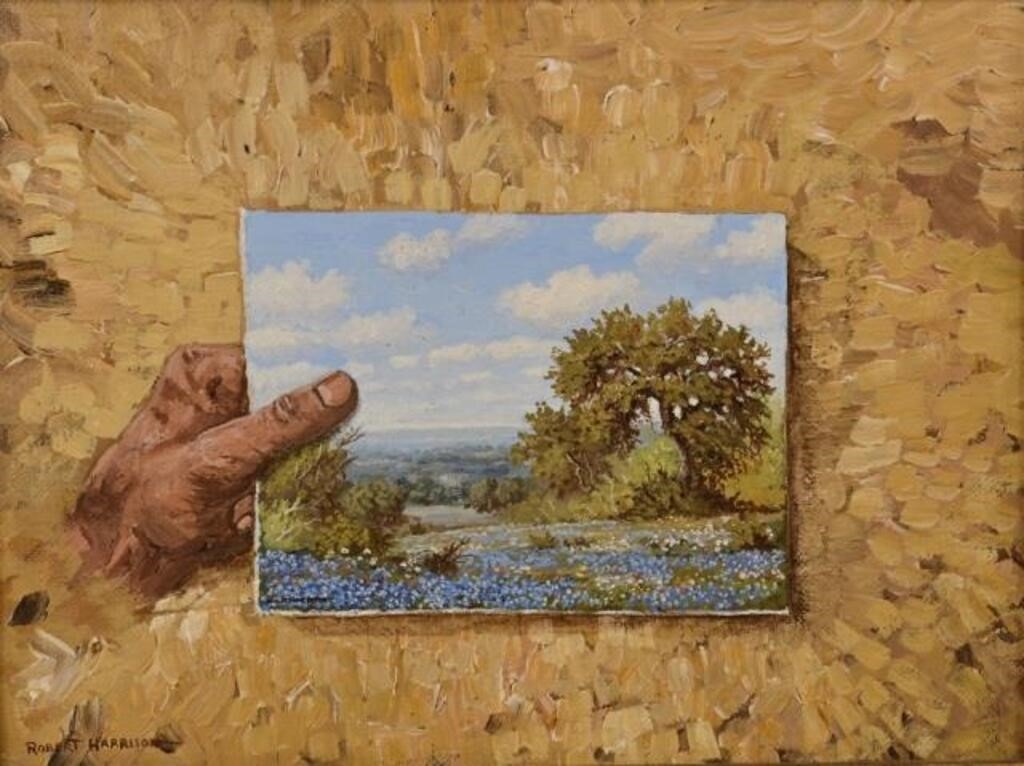 Robert Harrison | Robert Harrison Hand Self Portrait Oil Painting ...