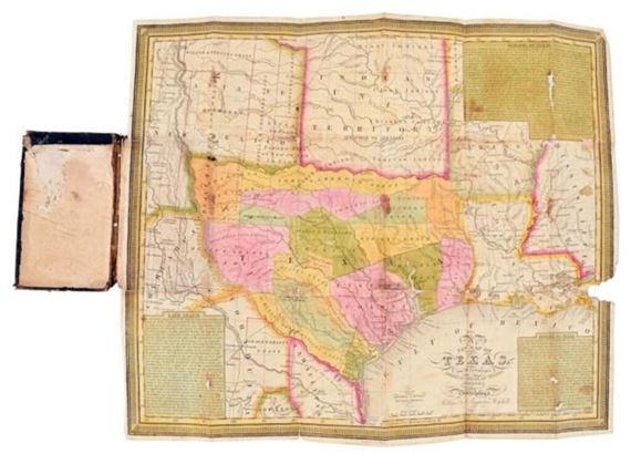 Samuel Augustus Mitchell | Mitchell's Map of Texas Pre-Republic of ...