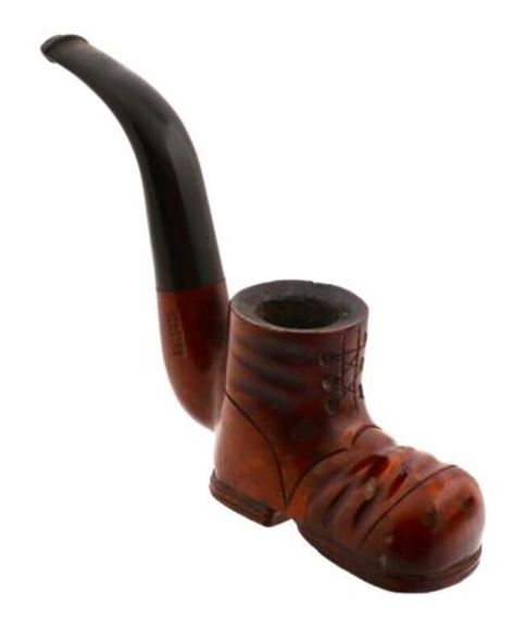 Elvis Presley | Bruyere Boot Shaped Smoking Pipe | MutualArt