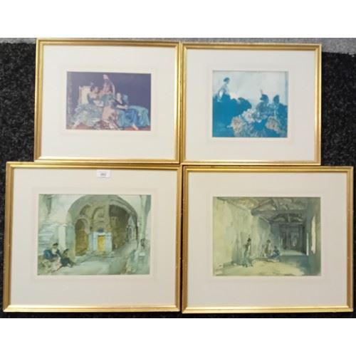 William Russell Flint | Set of 4 prints titles to include 'Spanish ...