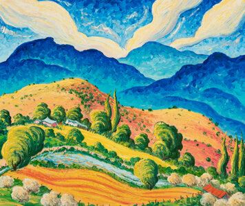 Kim Wiggins | Rolling Hillside (1990) | MutualArt