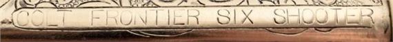 Dave Wade | Engraved Colt Frontier Six Shooter D.W. Harris | MutualArt