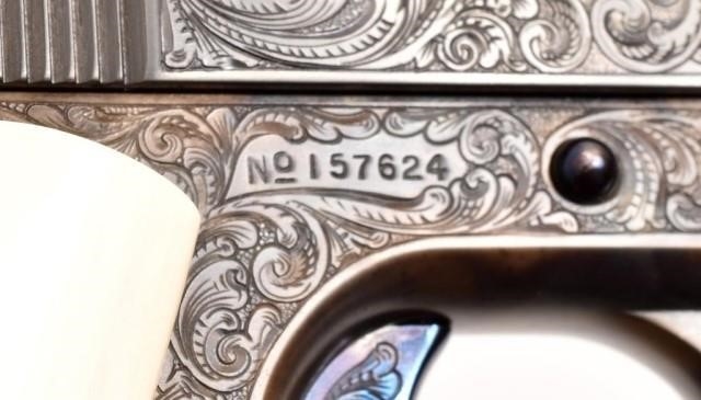 Mark Swanson | Colt 1911 Custom Engraved .45 ACP (1911) | MutualArt