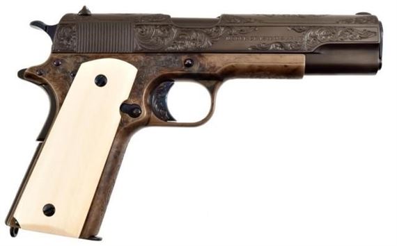 Mark Swanson | Colt 1911 Custom Engraved .45 ACP (1911) | MutualArt