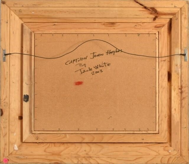 Jack White | Texas Ranger John R Hughes Oil Painting Jack White (2003 ...