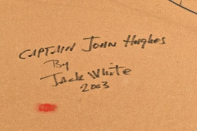 Jack White | Texas Ranger John R Hughes Oil Painting Jack White (2003 ...