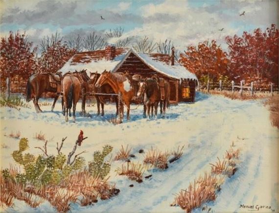 Manuel Garza | Manuel Garza Oil Painting | MutualArt