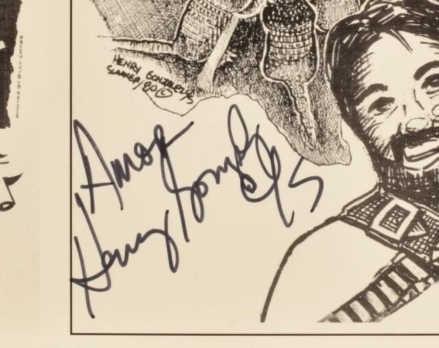 Sam Yeates | Signed Armadillo Art Squad Poster (1997) | MutualArt