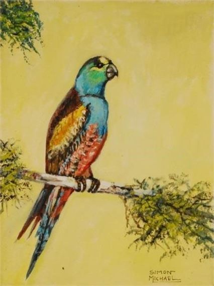 Michael Simon | 3 Simon Michael Bird Paintings | MutualArt