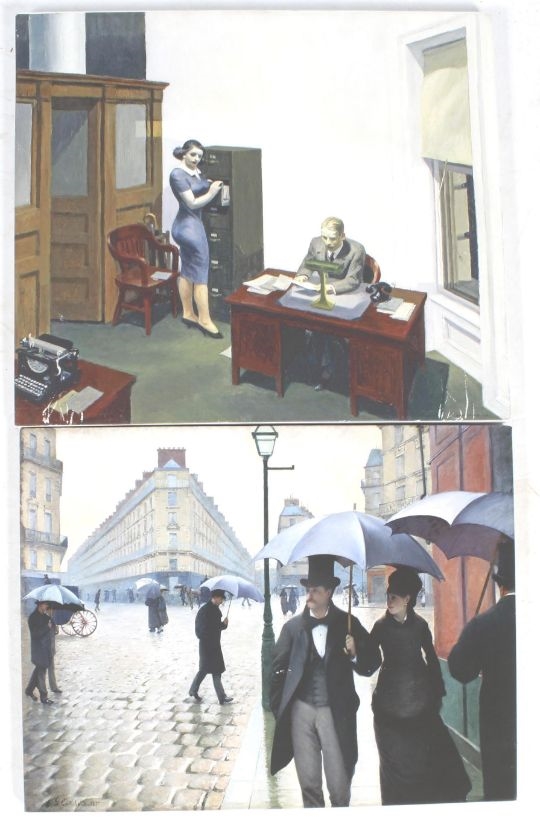 Gustave Caillebotte | Two prints on canvas | MutualArt