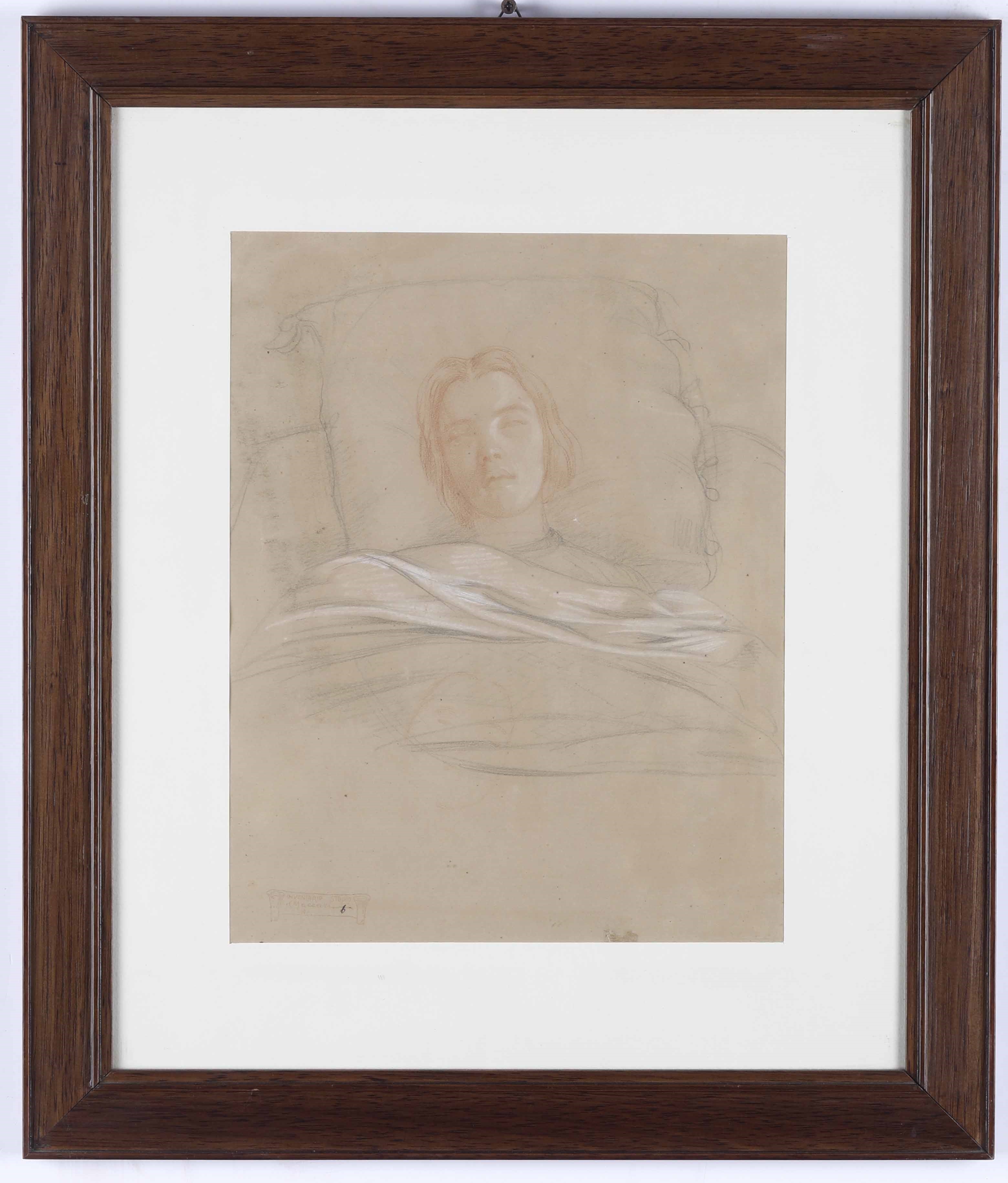 Cesare Maccari | Figura dormiente (1840) | MutualArt