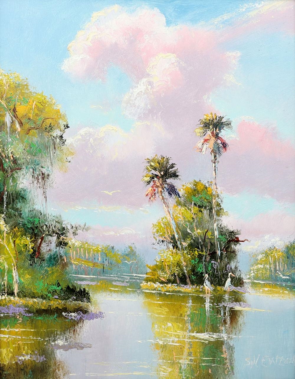 Sam Newton | SAM NEWTON FLORIDA HIGHWAYMEN PARADISE FOUND | MutualArt