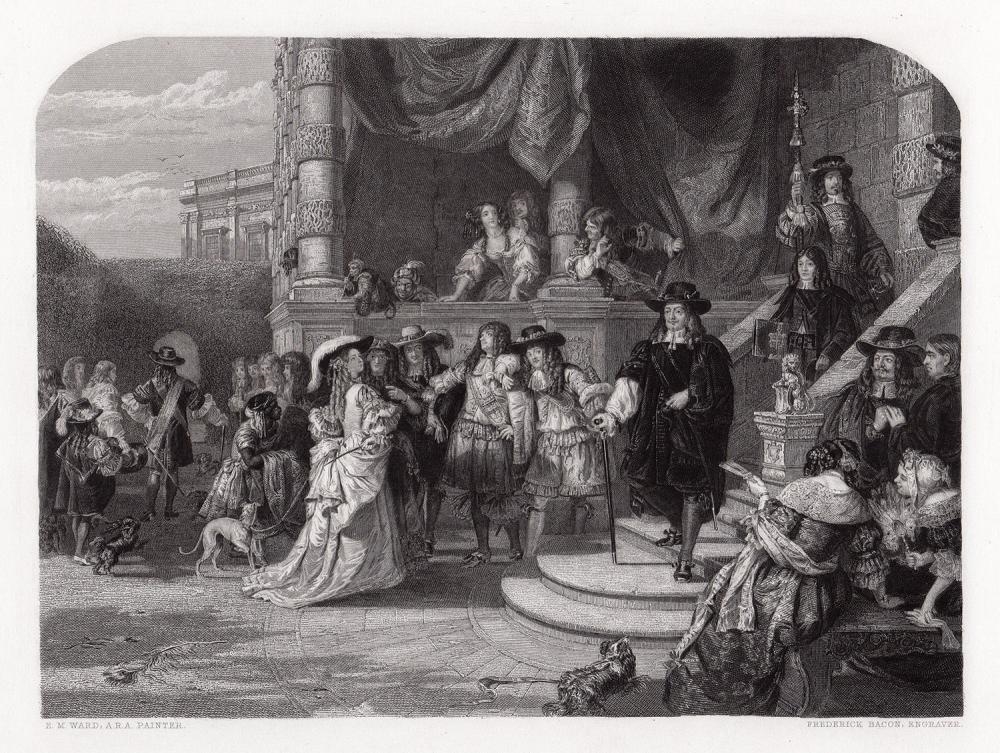 Edward Matthew Ward | Marie Antoinette and Louis XVI in the Bastille ...