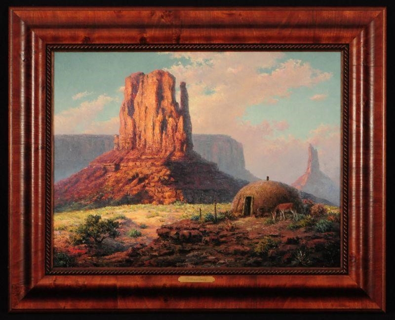 Dalhart Windberg | Dalhart Windberg Oil Painting Monument Valley ...