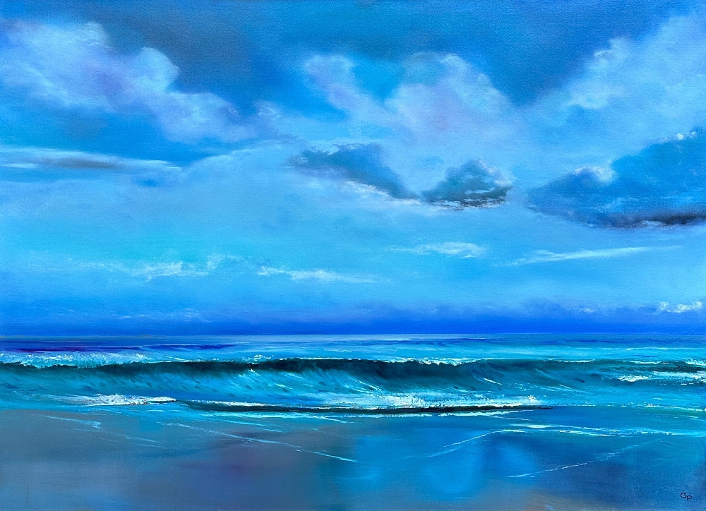 Geoffry Pike | Twilight Lake Entrance | MutualArt