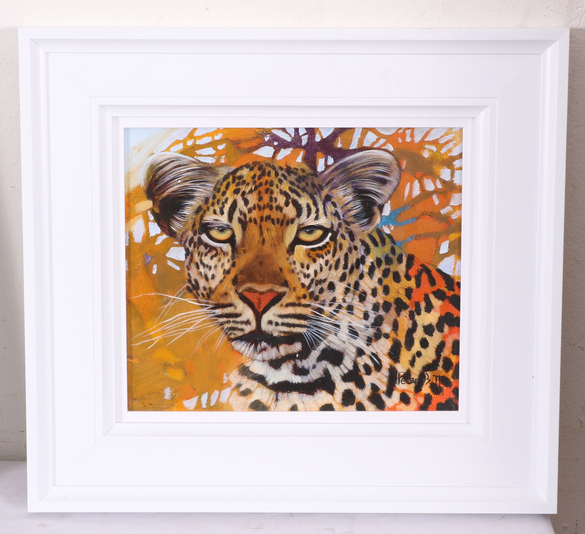 Peter Botha | PORTRAIT OF A LEOPARD | MutualArt