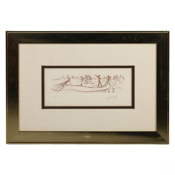 Salvador Dalí | Salvador Dali 1904-1989 Visions of Venice Etching ...