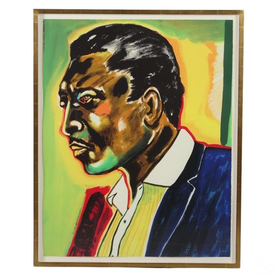 Frederick Brown | Frederick Brown 1945-2012 J Coltrane Print SIGNED ...