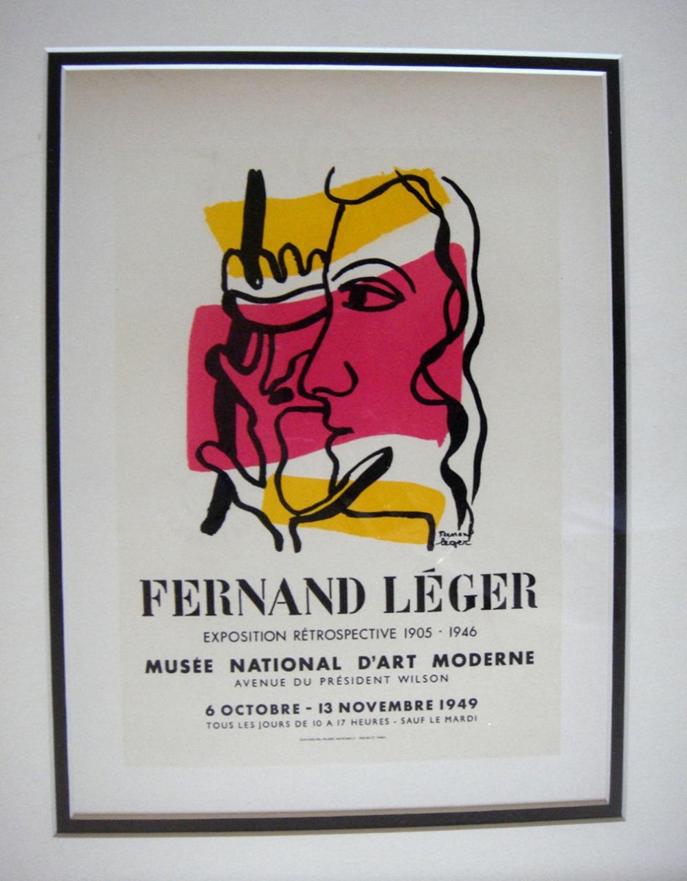 Fernand Léger | LE PROFIL BLEU (1938) | MutualArt