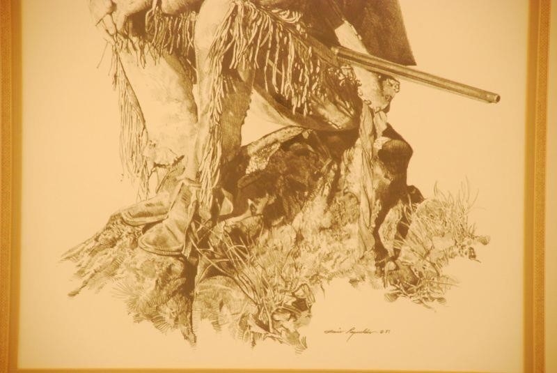 Reynolds | Indian Scout Pencil Drawing by Louie Reynolds | MutualArt