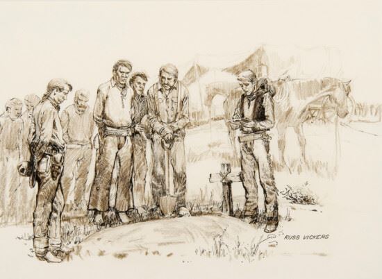 Russ Vickers | Vengeance Trail (1985) | MutualArt