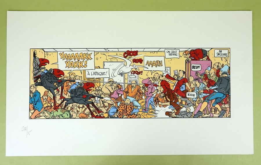 Jean Giraud | MOEBIUS L'incal Serigraph edited by Laurent... - Lot 114 ...