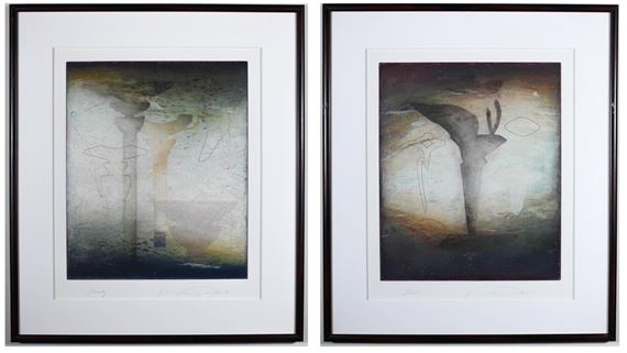 Mark Rediske | MARK REDISKE TWO PASTELS ON PAPER | MutualArt