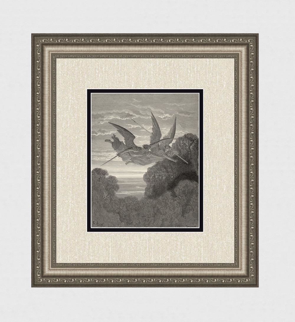 Gustave Doré | Gustave Dore Angels (Milton's Paradise Lost) c. 1880 ...