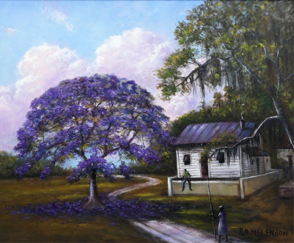 Roy McLendon | R.A. MCLENDON FLORIDA HIGHWAYMEN JACARANDA HOME | MutualArt