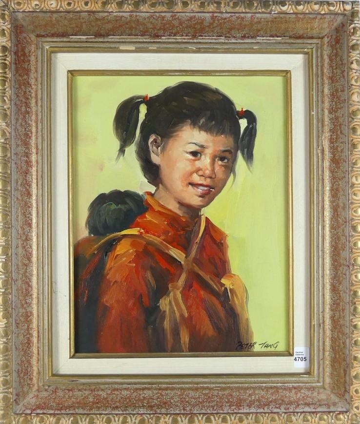 Peter Tang | Untitled: Portrait of a Young Girl | MutualArt