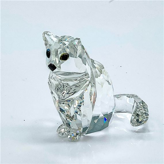 Swarovski | Swarovski Silver Crystal Figurine, Cat Sitting | MutualArt