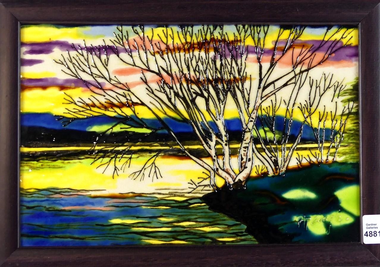 Peter Gough | PETER GOUGH CERAMIC PLAQUE | MutualArt