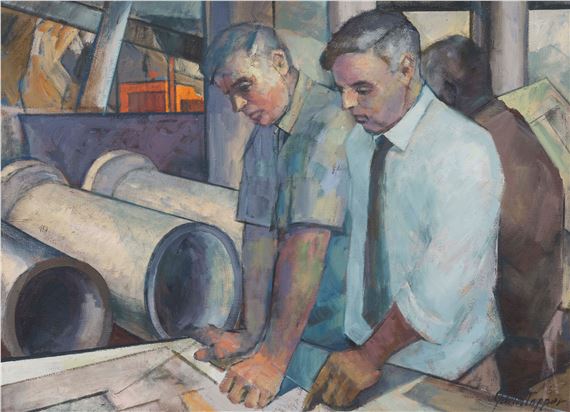 Garth Tapper | The Architects (1982) | MutualArt