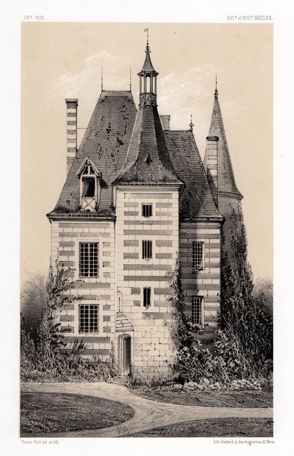 Victor Petit | SIGNED 1800s Victor Petit Original Lithograph La Vicomte ...