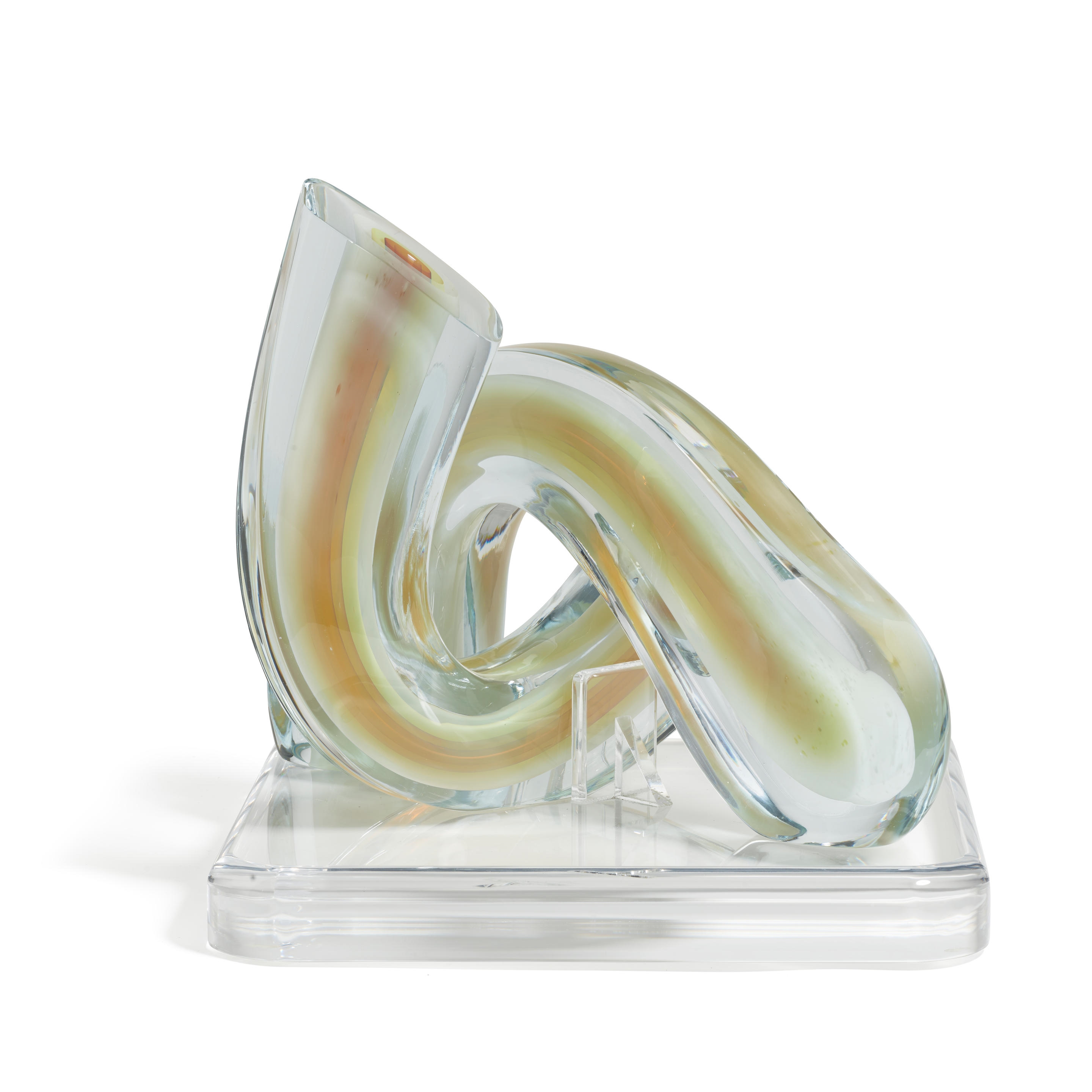 Harvey Littleton | Untitled (Loop Form) (1981) | MutualArt