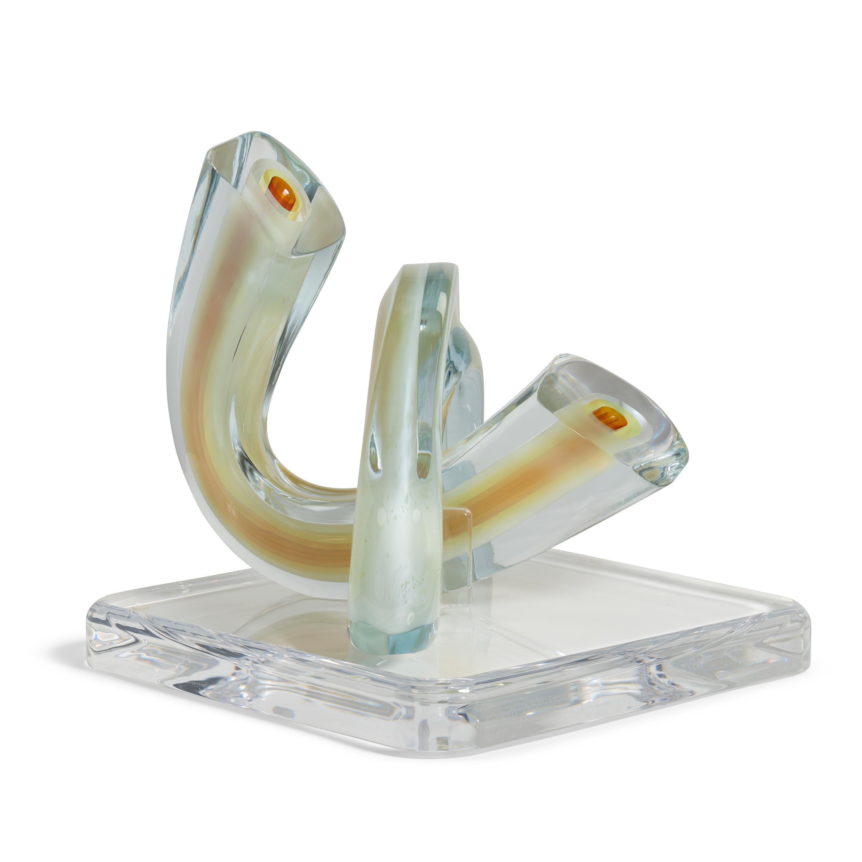 Harvey Littleton | Untitled (Loop Form) (1981) | MutualArt