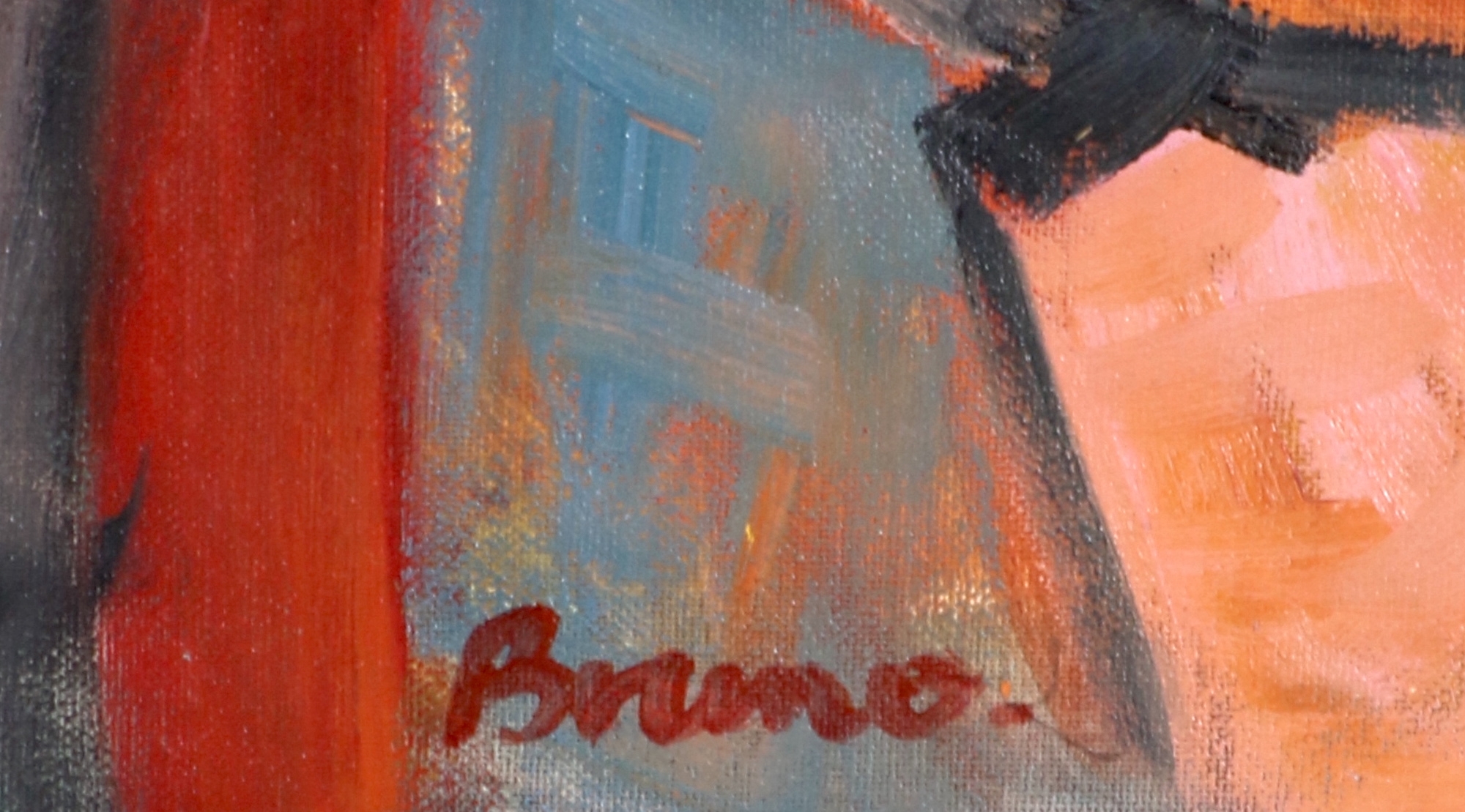 Mario Bruno | PORTRAIT OF A YOUNG HARLEQUIN | MutualArt