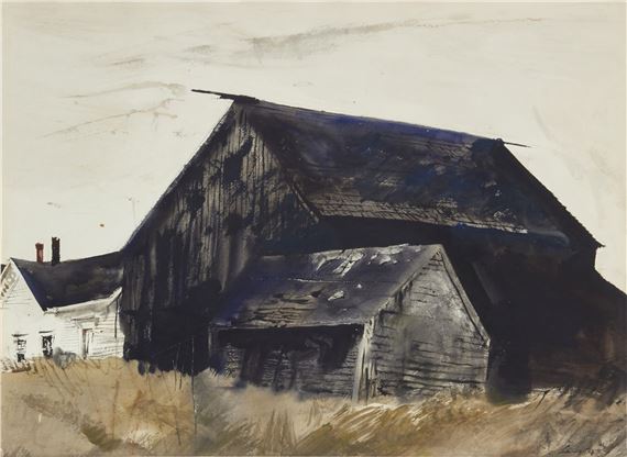 Andrew Wyeth | Cat Spruce (1954) | MutualArt