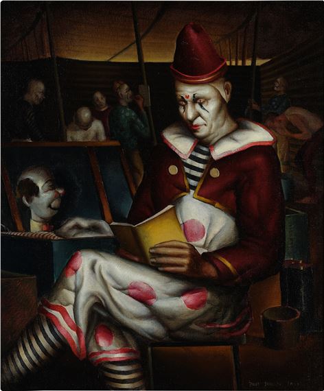 Paul Sample | The Clown (1933) | MutualArt