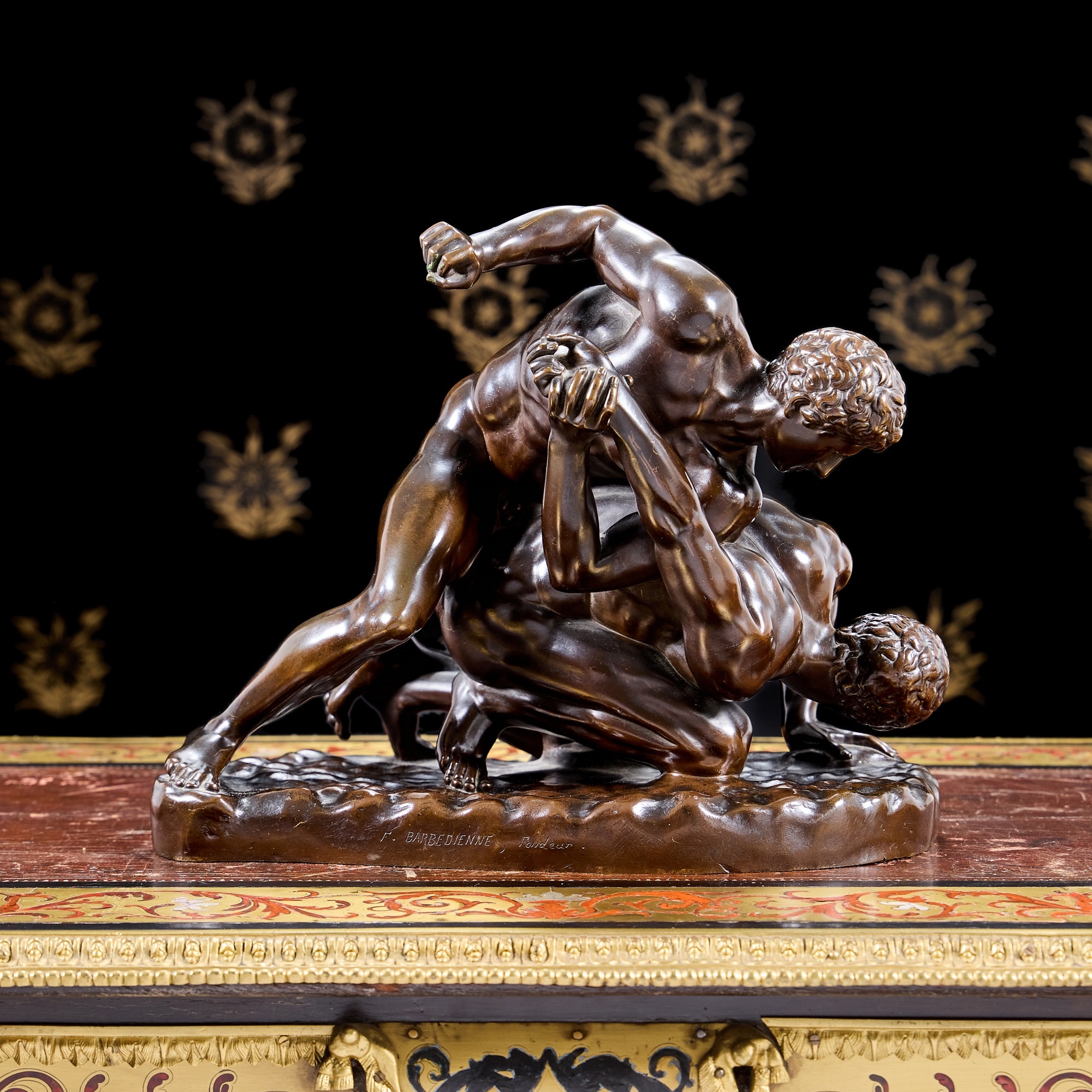 Ferdinand Barbedienne | BARBEDIENNE: A 19TH CENTURY BRONZE GROUP OF ...