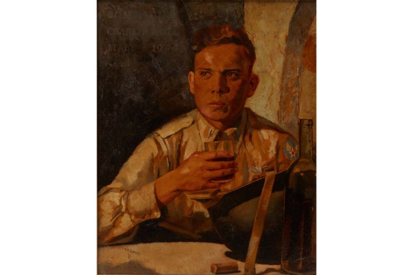 Cecil Calvert Beall | Portrait of the artist's son, Charles Beall, in ...