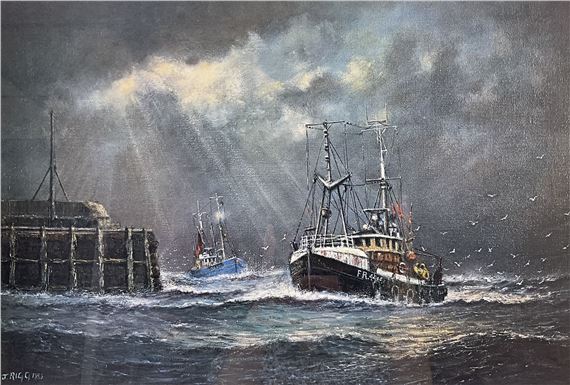 Jack Rigg | Home from the Dogger (1985) | MutualArt